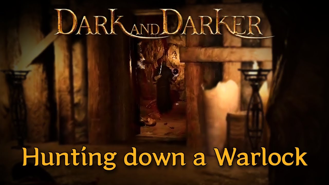 Hunting down a Warlock - Rogue HR PvP - Dark and Darker - YouTube