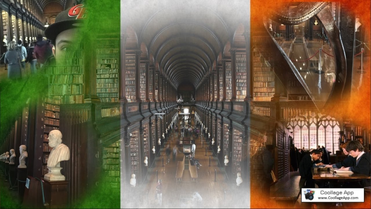 #VIAGENS - IRLANDA / TRINITY COLLEGE LIBRARY DUBLIN ( BIBLIOTECA DO ...