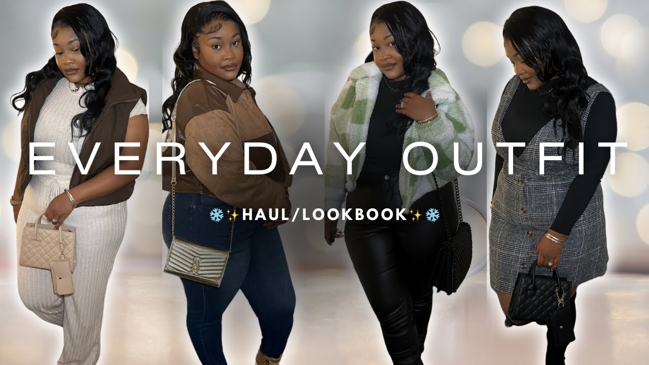 VLOGMAS DAY 6 | Everyday Outfit Haul: Style Inspiration for You - YouTube