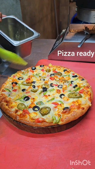 Domino's Style Veg Pizza | Veg Pizza Recipe | how to make domino's pizza ghar pe #pizzalover # ...