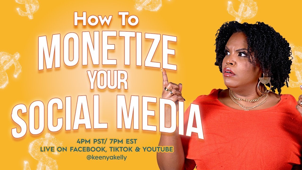 How to Monetize Your Social Media - YouTube