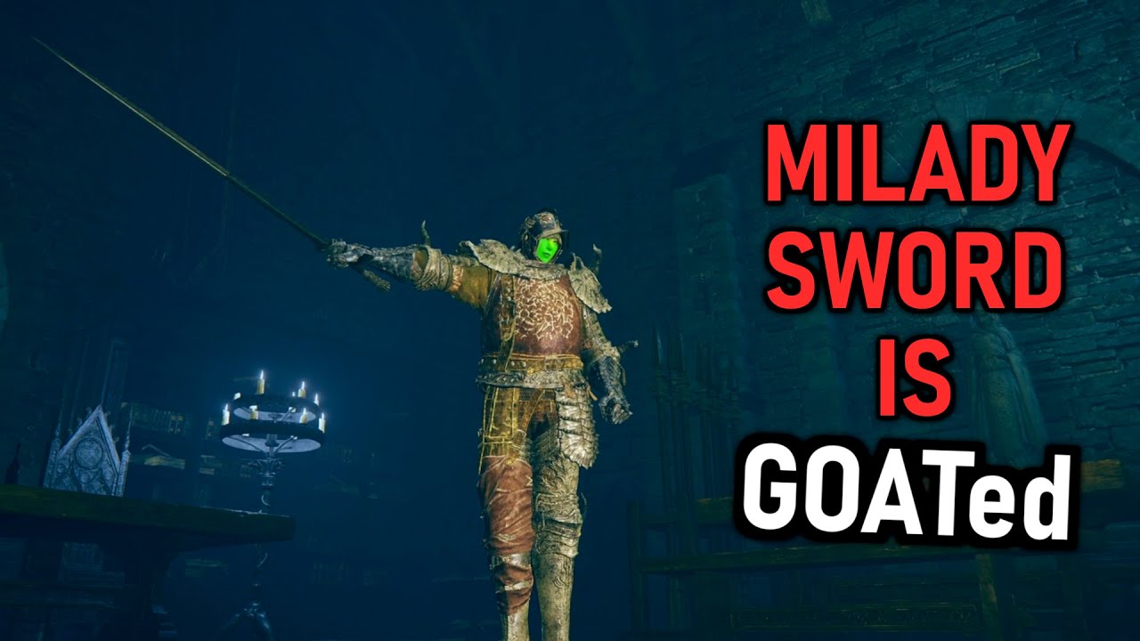 MILADY SWORD is GOATed - Elden Ring DLC Part 2 - YouTube