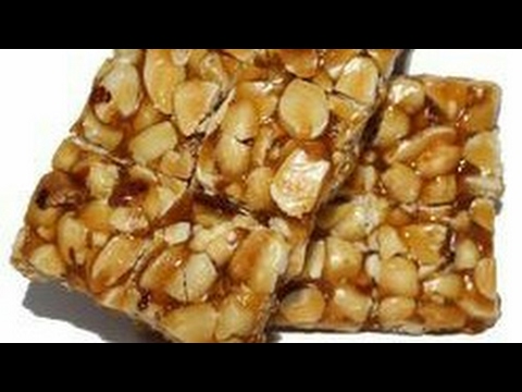 How to make peanut brittle | Peanut Chikki Recipe | Palli patti - cook ...