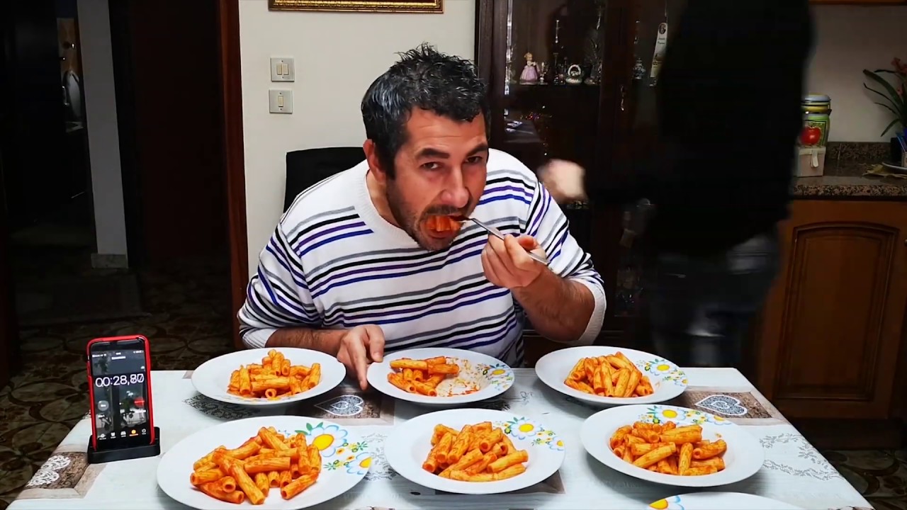 10 piatti di pasta ( Challenge) - YouTube