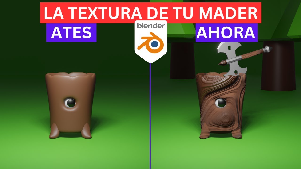 Utiliza esta TEXTURA para tus modelos en BLENDER | Turorial de modelado ...