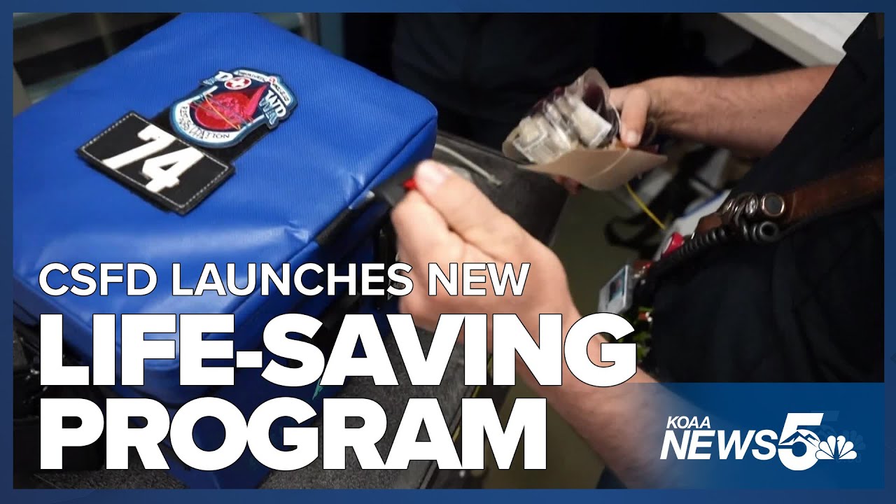 Colorado Springs Fire Department launches new life-saving program - YouTube