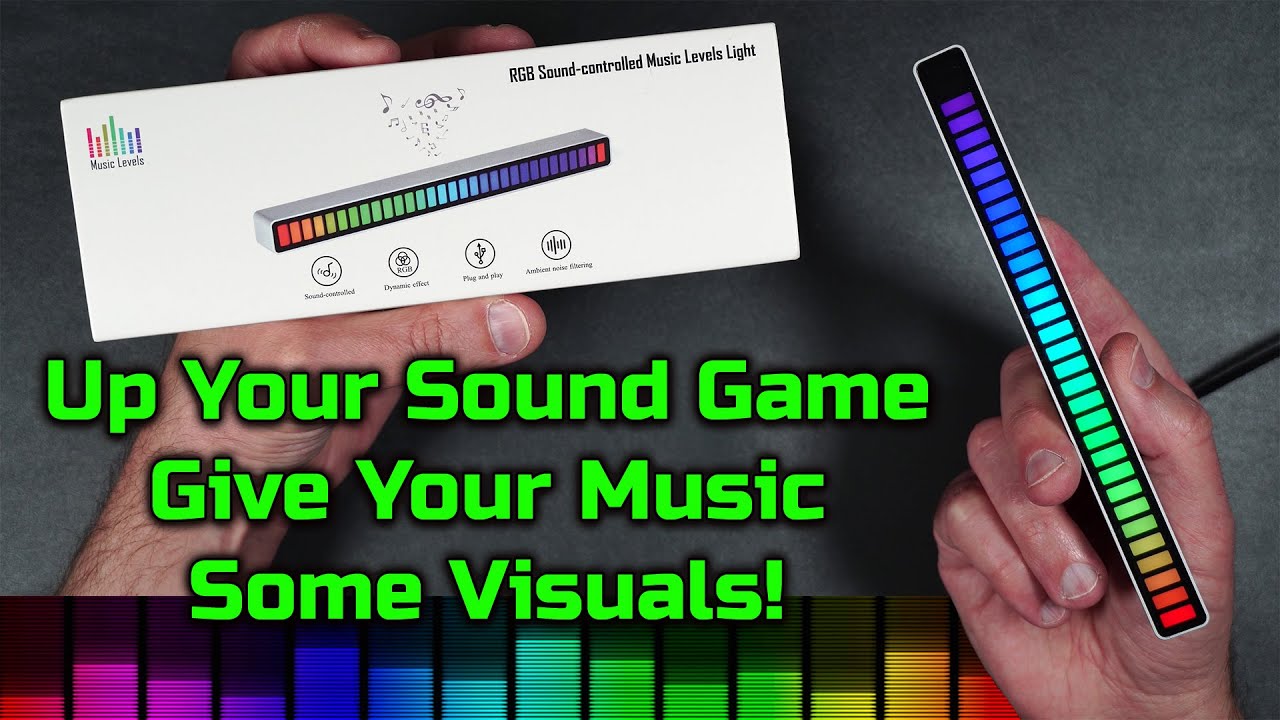 Give Your Sound Color - Music levels RGB Activated Level Lights ...
