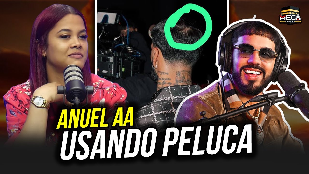 SALE A LA LUZ FOTO DE ANUEL AA USANDO PELUCA - YouTube