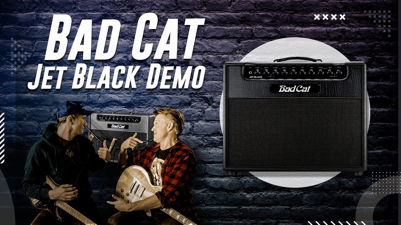 Bad Cat Jet Black Amp Demo - YouTube