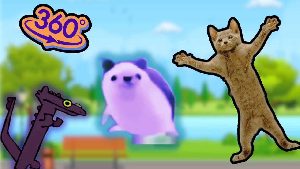 360° VR Toothless Dance Meme VS DANCE CAT VS MOTHER FATHER GENTELMAN ...