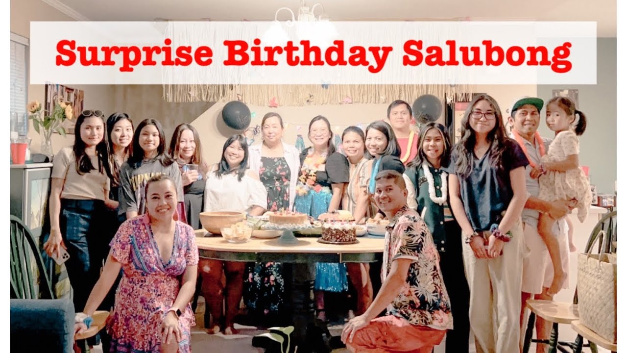 Filipino vlog: SURPRISE Birthday Salubong - YouTube