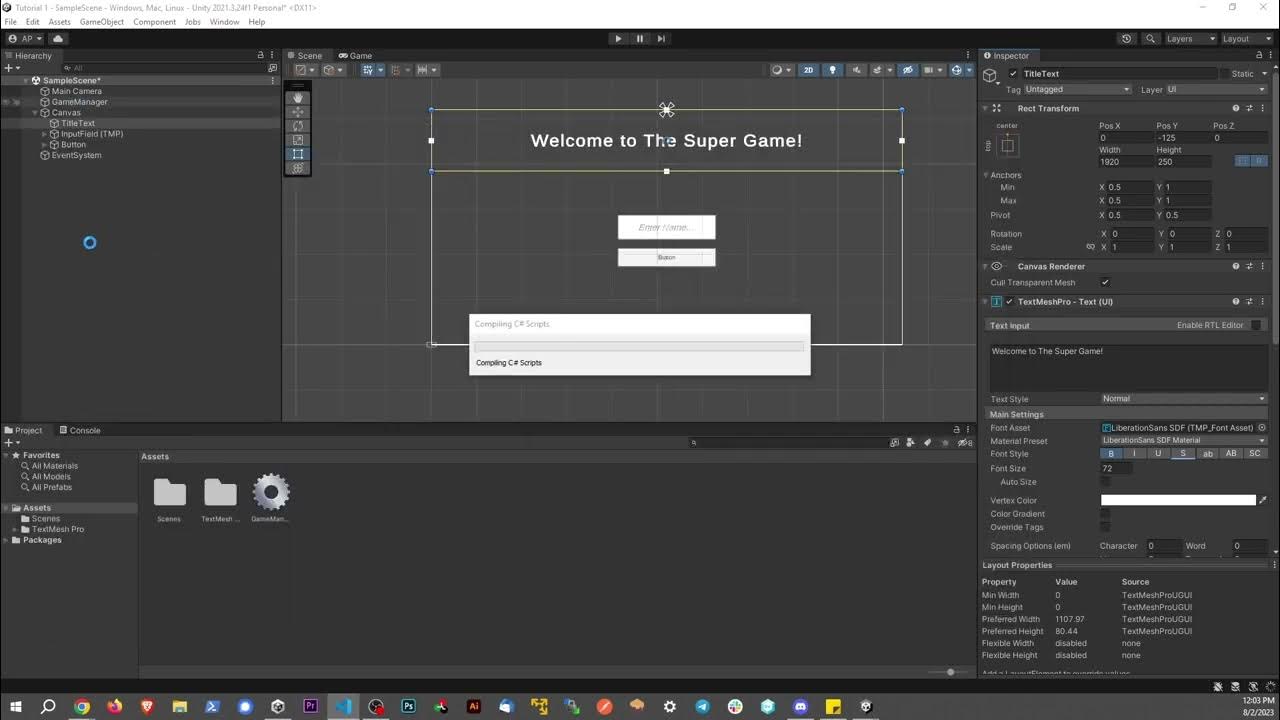 Making Text Strikethrough / Crossout In TextMeshPro Unity Font! #gamedev #csharp #font #ui - YouTube