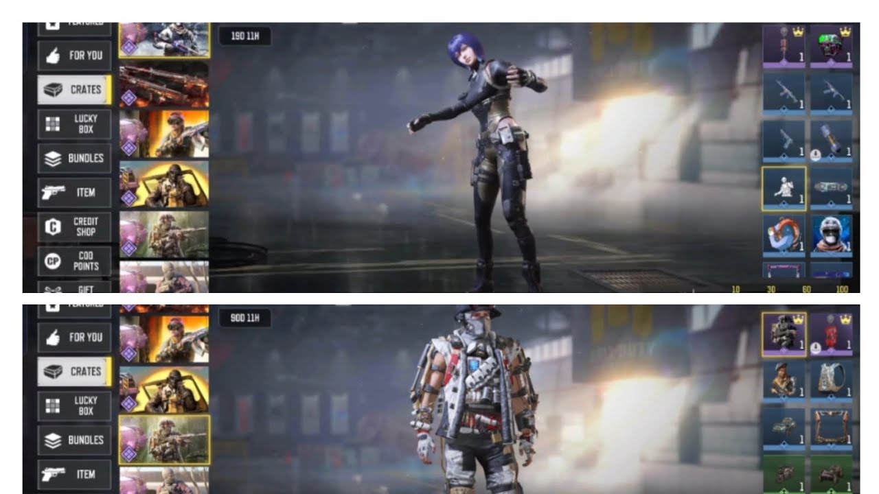 I Open Multiple CRATES | LUCKY Box | COD MOBILE #CODM - YouTube