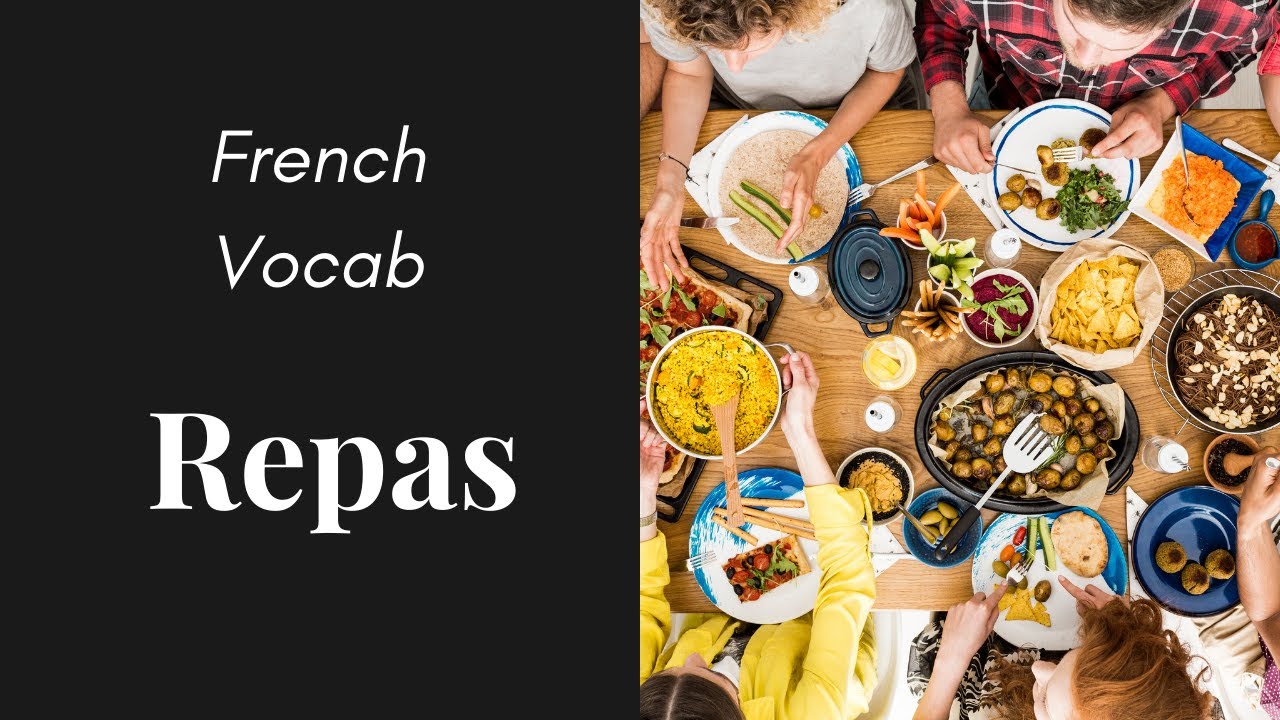 French Vocabulary Practice for Beginners - Meal - YouTube