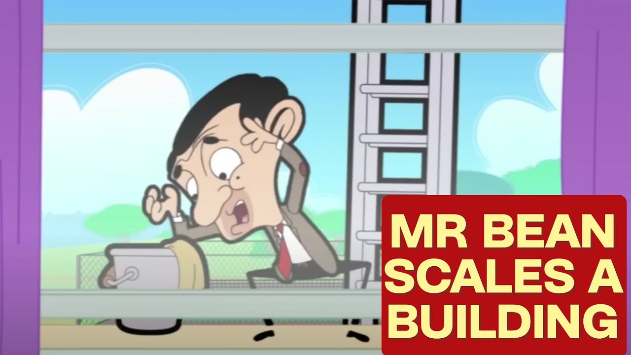 Mr Bean Gets Stuck Up a Ladder | Mr Bean Animated Season 1 | Full ...