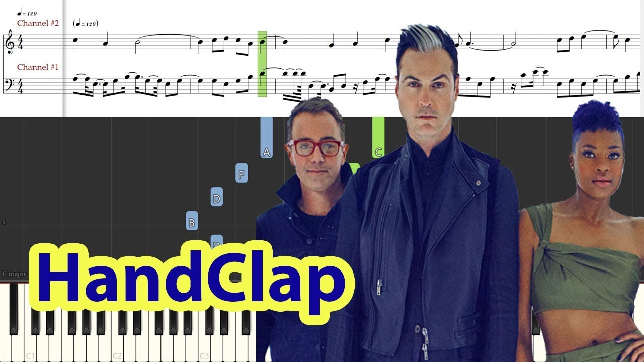 [Piano Tutorial] HandClap - Fitz and The Tantrums - YouTube
