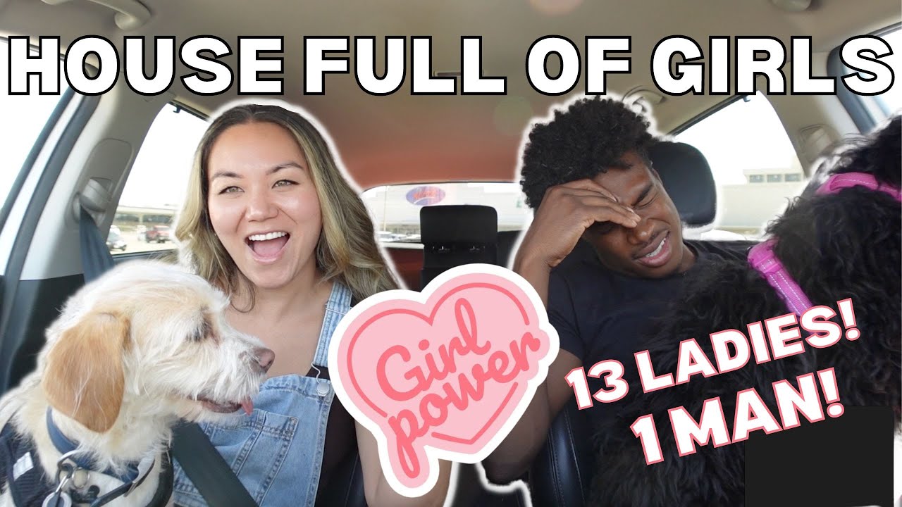 GROCERY SHOPPING IN TEXAS & A HOUSE FULL OF GIRLS | ETHAN & COURT - YouTube