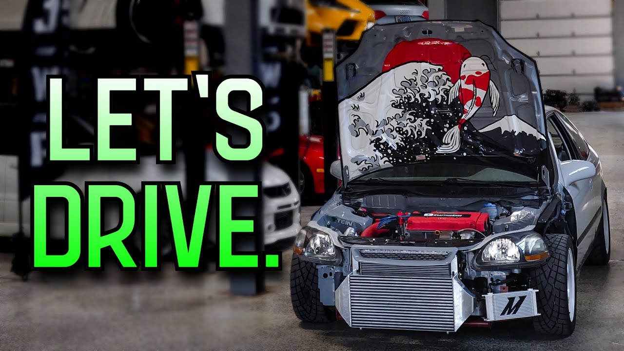 Our Boosted Civic is Dialed in and Race Ready! New Alignment and POV ...
