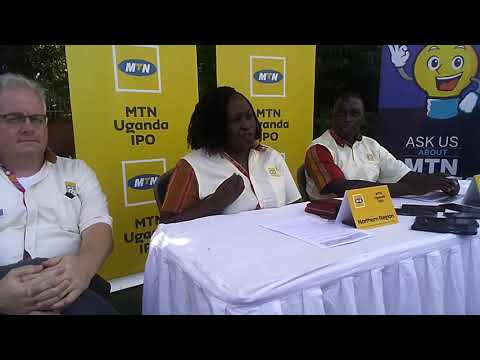 Lango Region to apply for  MTN 4.5 bn 20% ordinary shares in Telco IPO says Enid Edroma Gen.Manager.