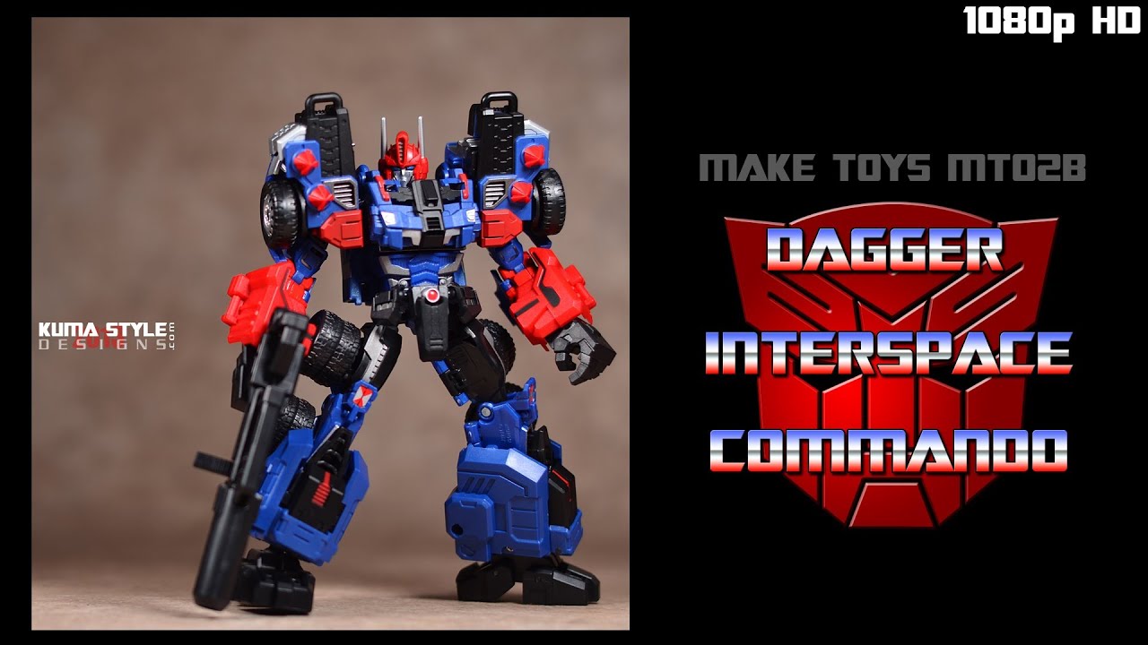 Toy Review - MakeToys MT02B Dagger Insterspace Commando For Botcon 2012 ...