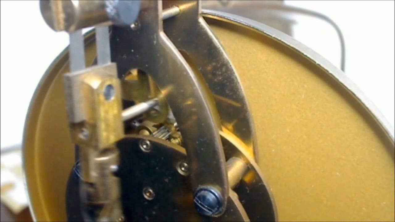 schatz lectronic aug.schatz & son clock - YouTube