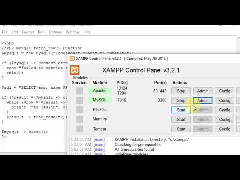 PHP mysqli fetch_row() Function - YouTube