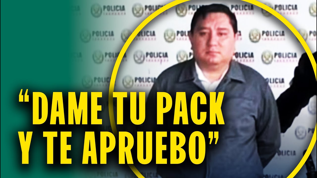 "Dame tu pack y te apruebo": Graban a profesor chantajeando sexualmente ...