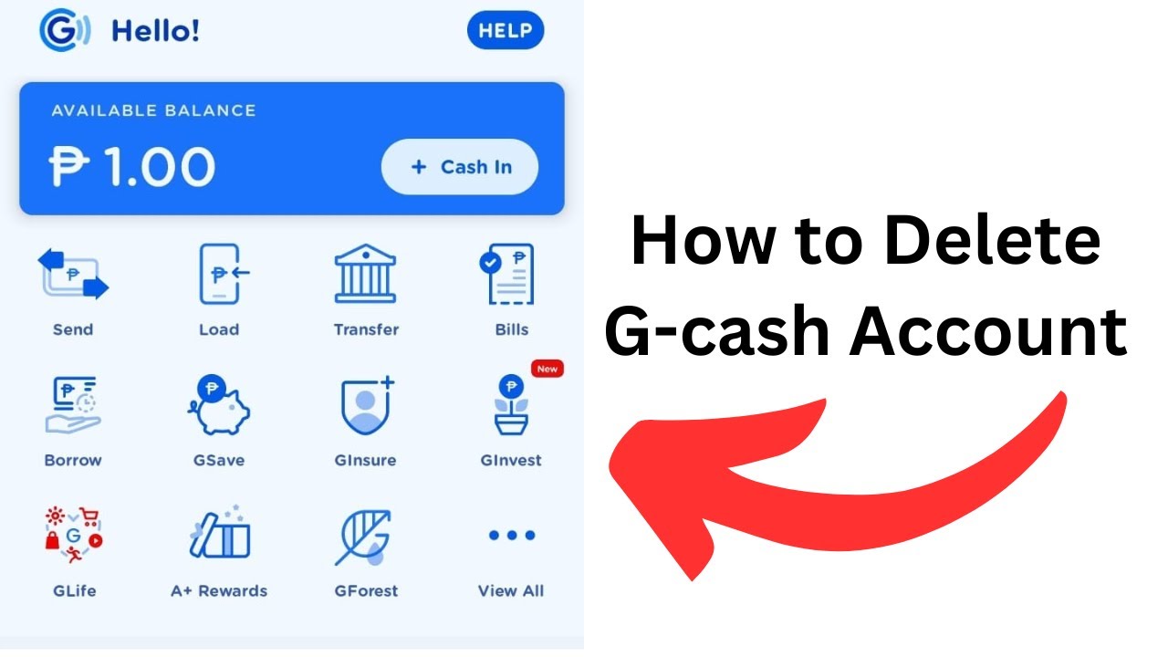 How to delete your Gcash account (very easy) - YouTube