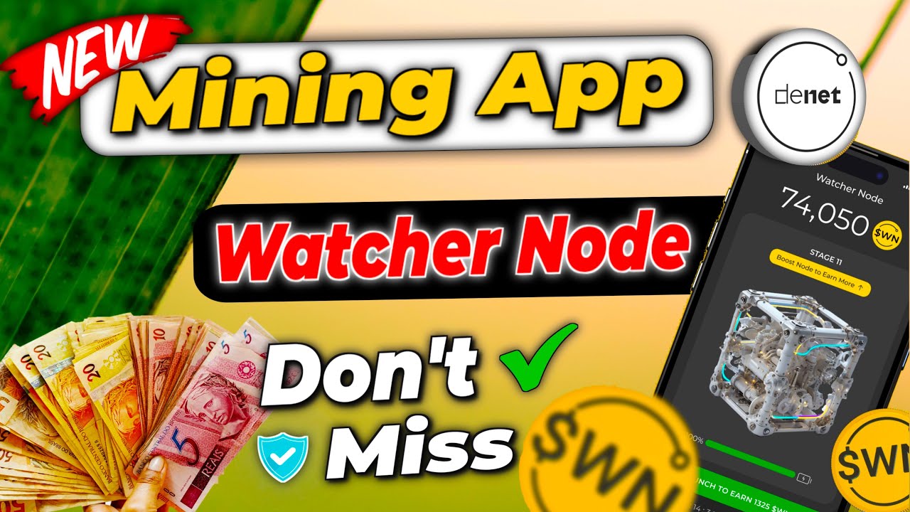 Denet airdrop | Denet airdrop withdrawal | Denet mining app | Denet watcher node | Denet mining ...