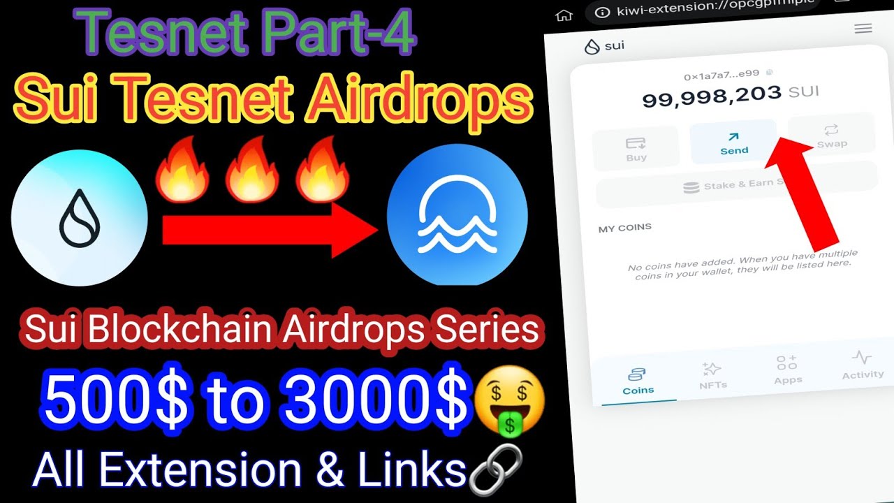 Sui Airdrop step by step guide || Sui Blockchain Confirmed Next Airdrop ...