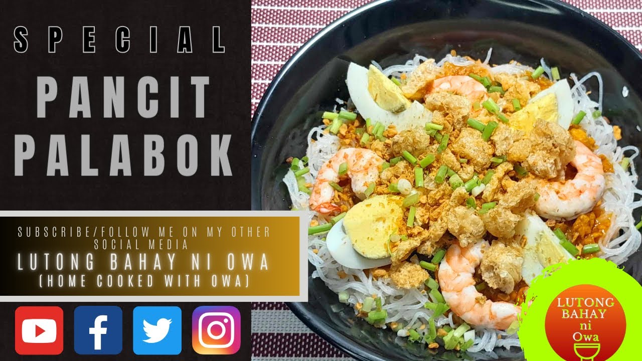 Pancit Luglug Recipe Panlasang Pinoy