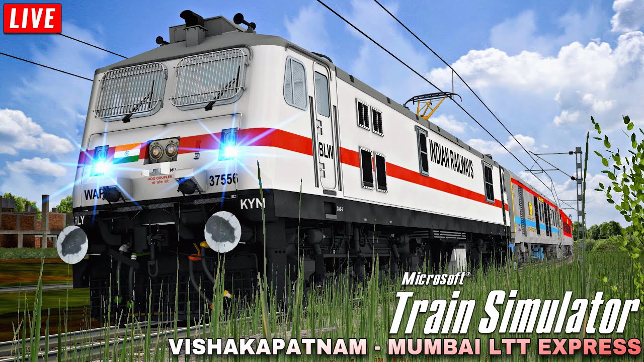 130 Kmph ! Journey in 18519 Visakhapatnam - Mumbai LTT Express • Indian ...