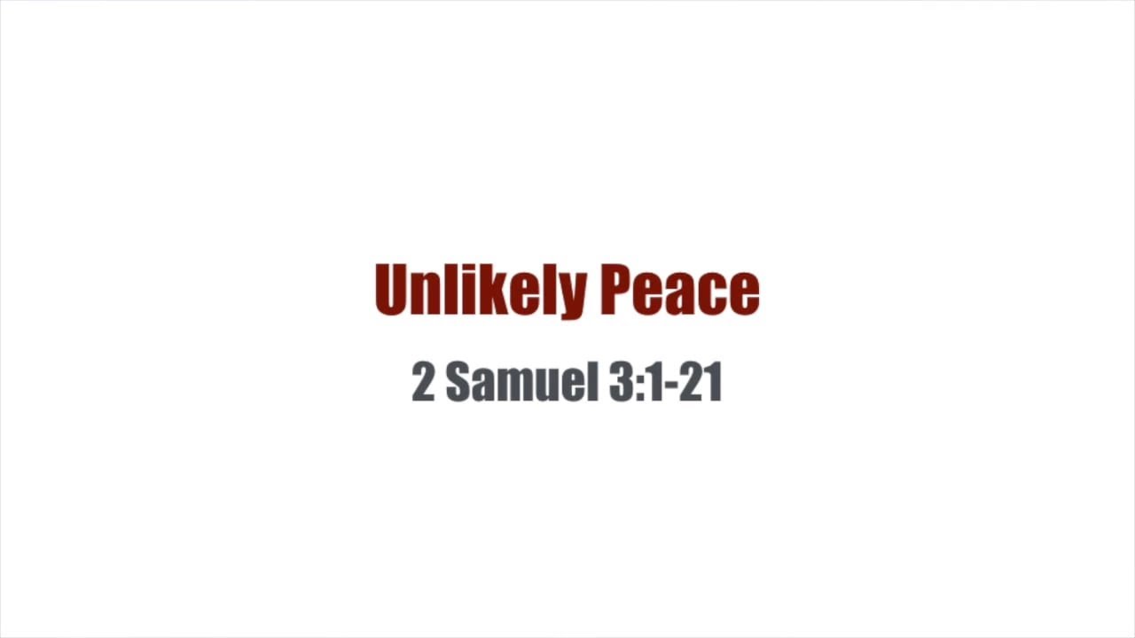 Unlikely Peace (May 27th, 2018) - YouTube