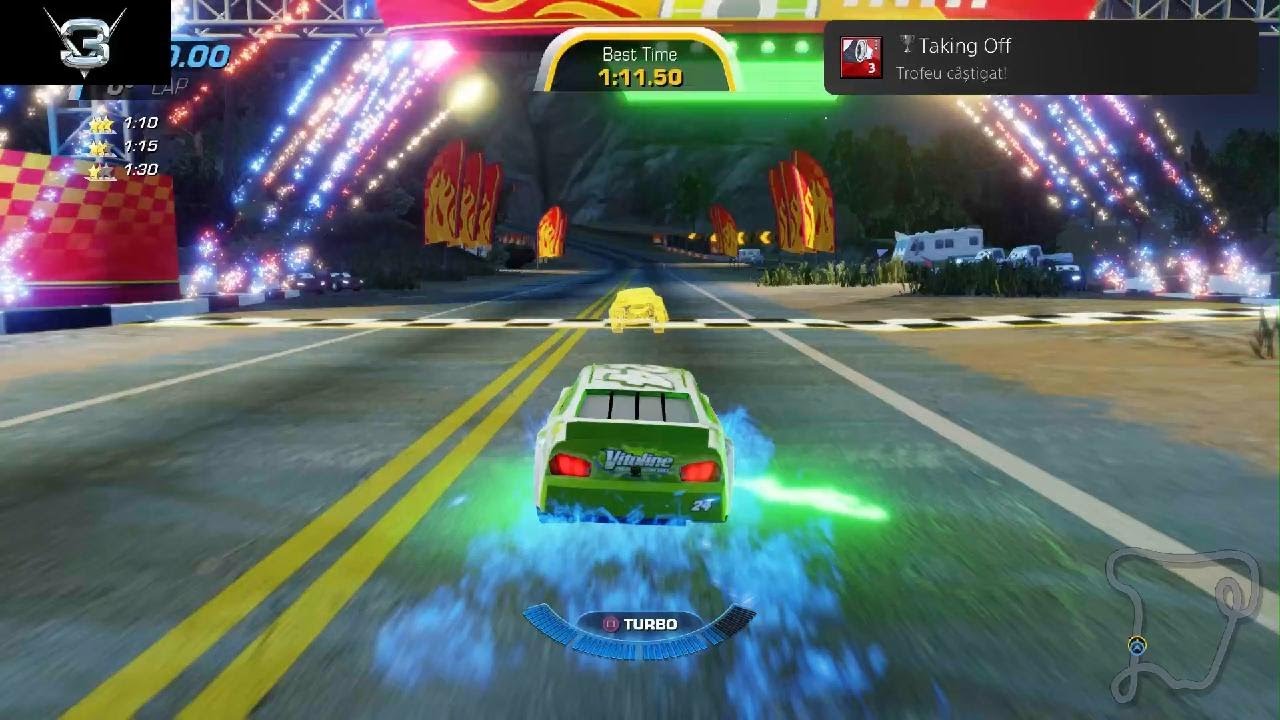 Cars 3: Driven to Win - Trophy Taking Off - YouTube