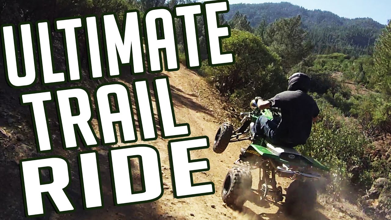 Ultimate off road ATV trail ride and hill climb adventure with two ...