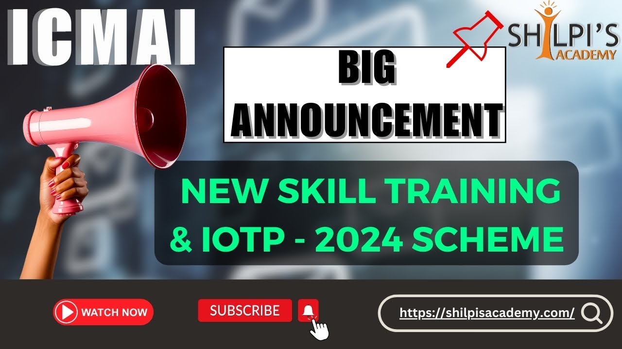 CMA INTER | NEW TRAINING STRUCTURE 2024 | SAP TRAINING & IOTP. - YouTube