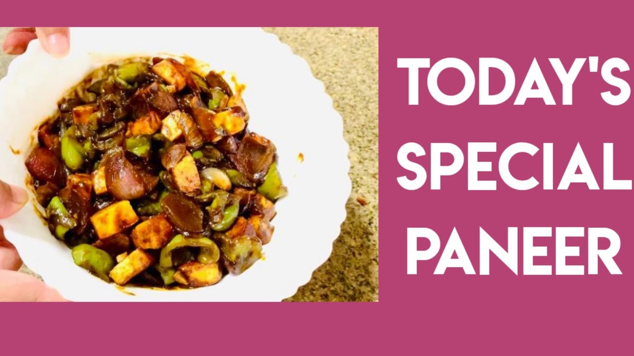 Today's Special Paneer Recepe - YouTube
