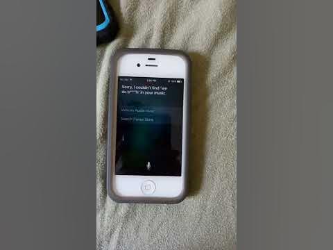 Siri cusses - YouTube
