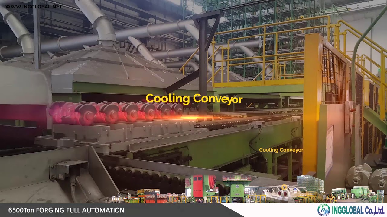 6500Ton FORGING FULL AUTOMATION - YouTube