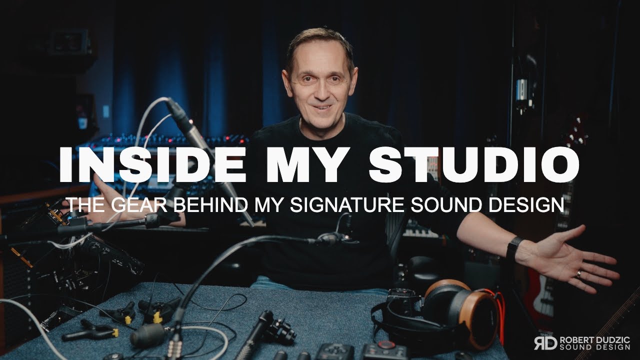 INSIDE MY STUDIO: THE GEAR BEHIND MY SIGNATURE SOUND DESIGN - YouTube