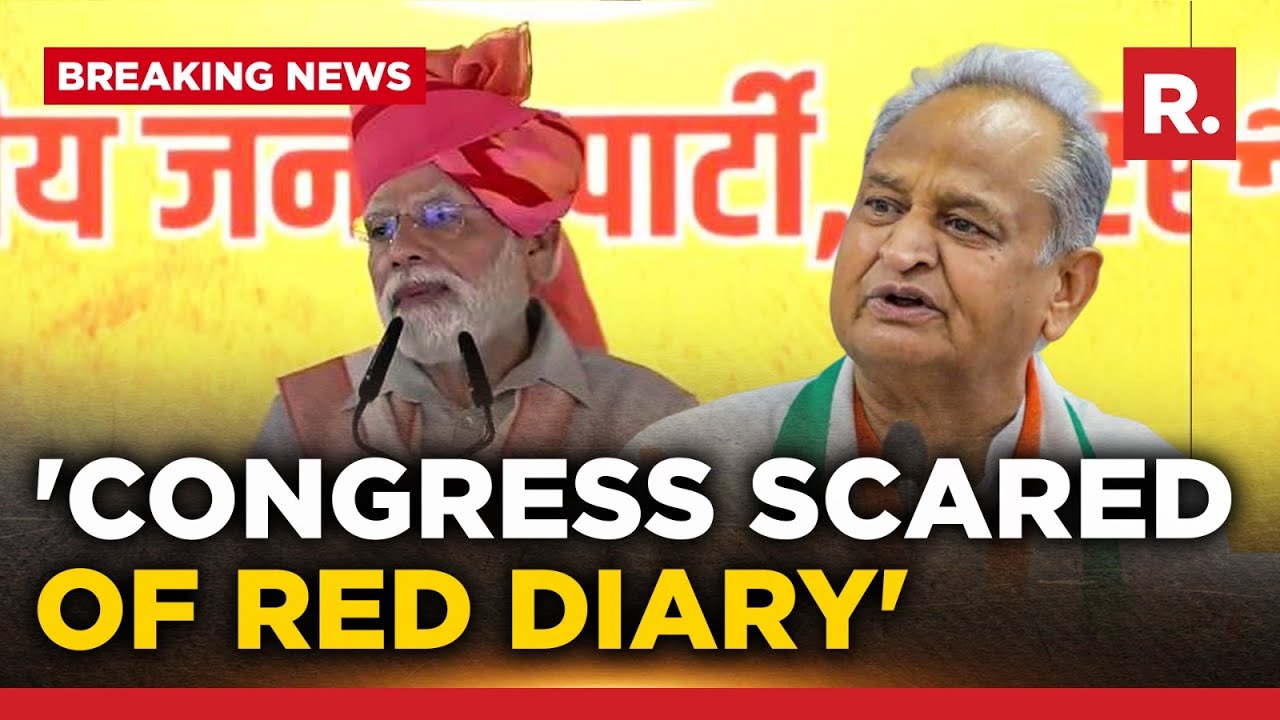 Congress Means 'Loot Ki Dukan & Jhoot Ka Bazaar': PM Modi Raises 'Red ...