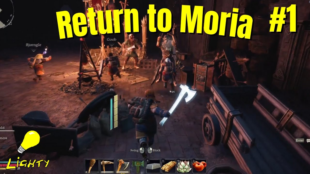 Entering The Mine | The Lord of the Rings: Return to Moria - YouTube