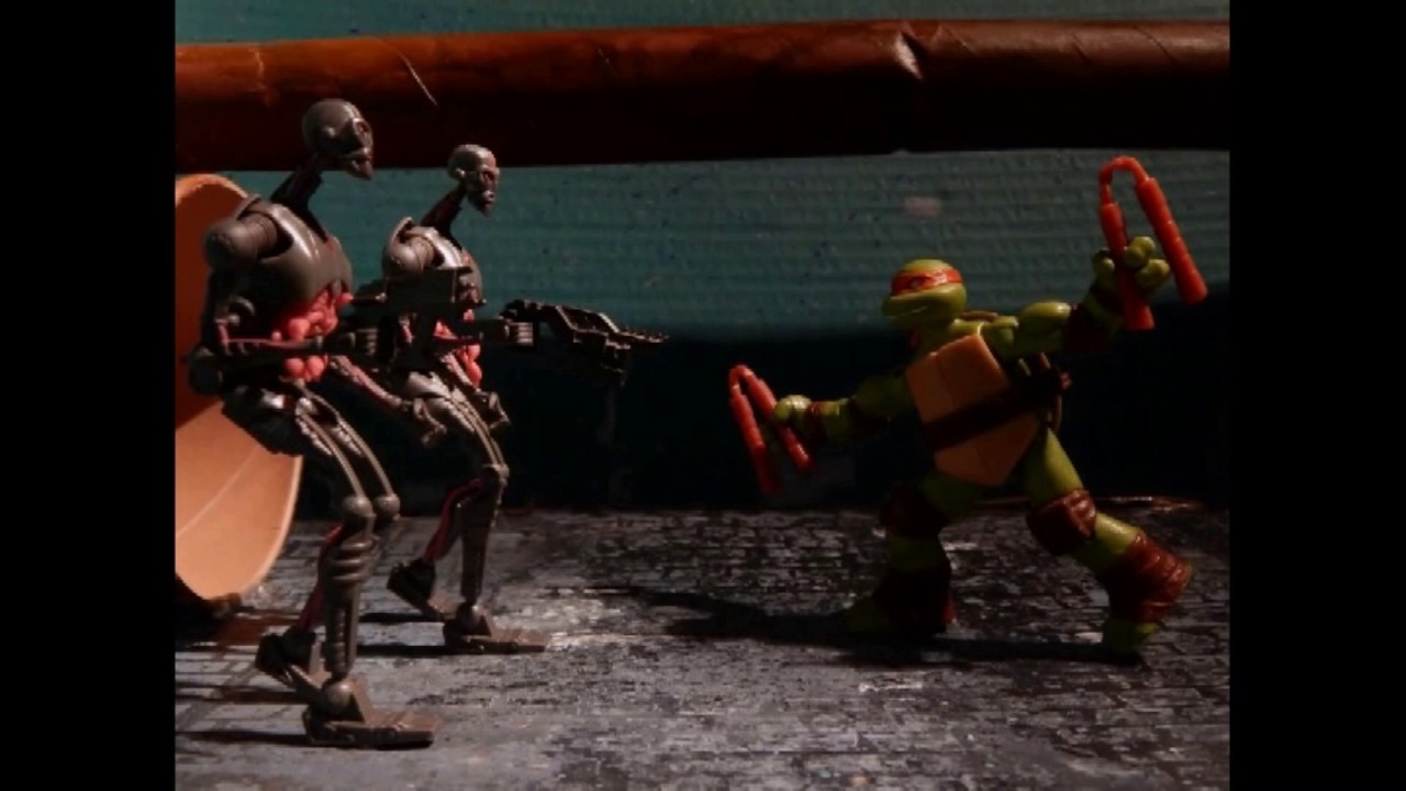 (TMNT 2016) Battle For The Mutagen Stop-motion [Fan Film] - YouTube
