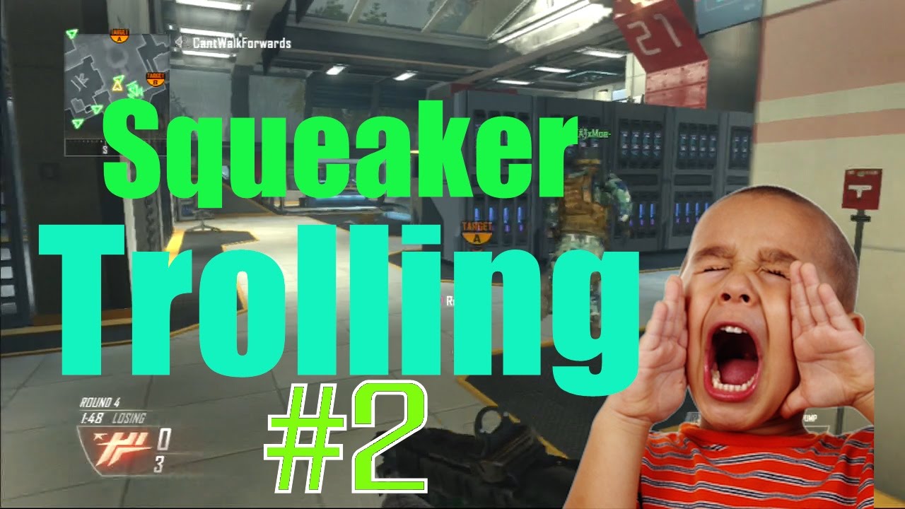 Black ops 2 Squeaker voice trolling! #2 - Squeaker battle, Guy raging ...