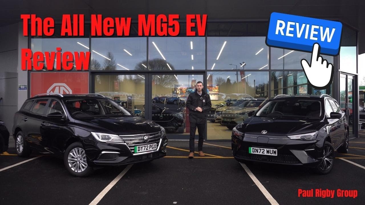 New MG5 EV Facelift - Side By Side Comparison - What's Different ...
