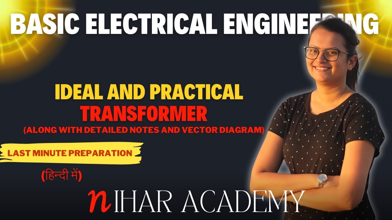 Ideal transformer and practical transformer|vector diagram|Animated ...