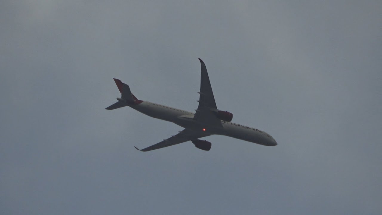 Virgin Atlantic Airbus A350-1000(G-VPOP) flight VS3 squawked emergency ...