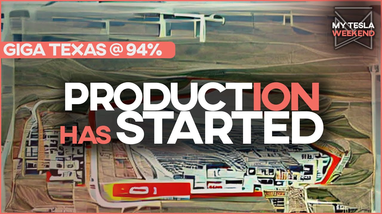 Giga Texas has started production, and it's 94% done - YouTube