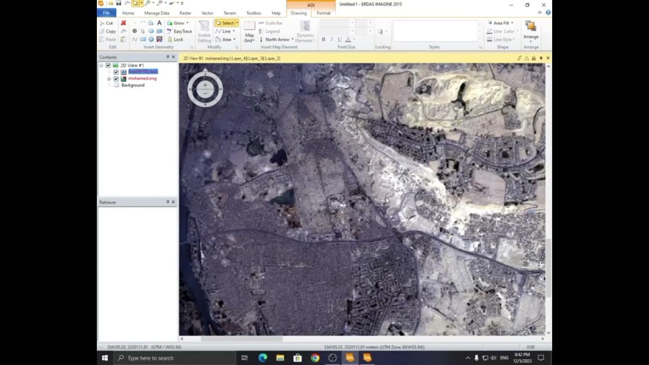 Erdas imagine| التصنيف - classification (supervised & Unsupervised) - YouTube