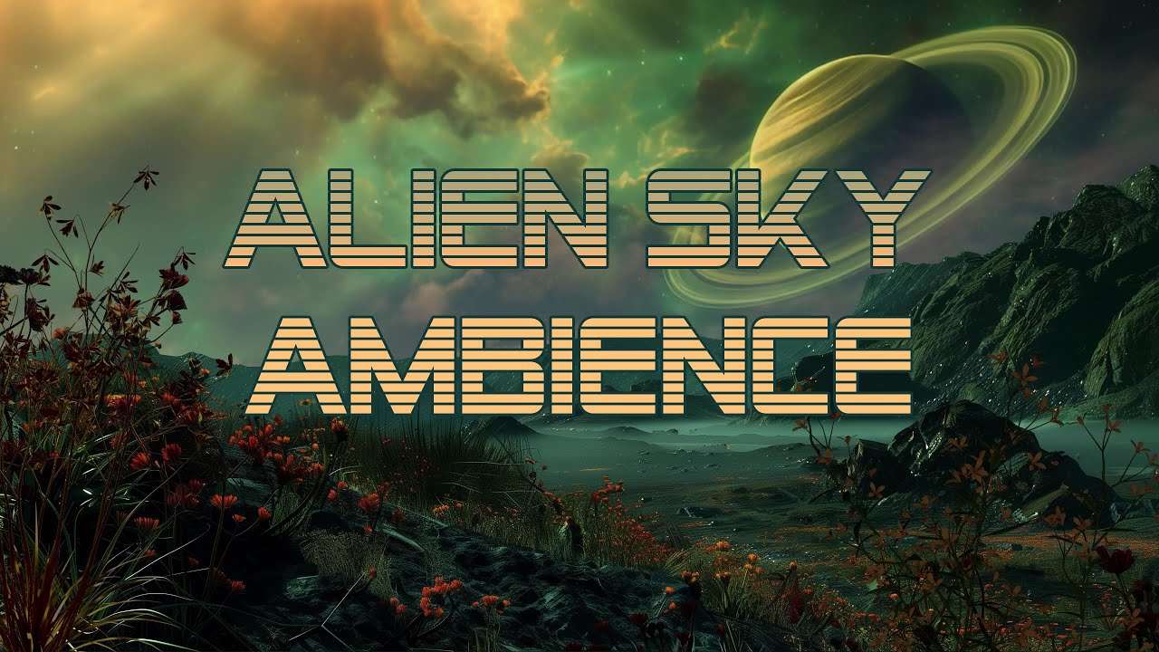 Alien Sky Ambience - Chill Ambient Interstellar Sci-Fi Music for Focus ...